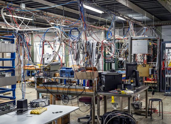 Muon System Test Station, ATLAS, CERN, Meyrin, 2023 by Thomas Struth ...