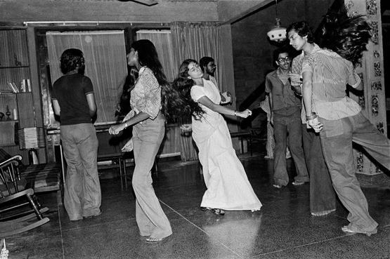 Nommie Dancing at a Party at Koko's, New Delhi, 1975 by Pablo ...
