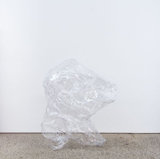 Empty sculpture, 2024 by Mikala Dwyer, Plastic, 93 x 83 x 34 cm (3) | Ocula