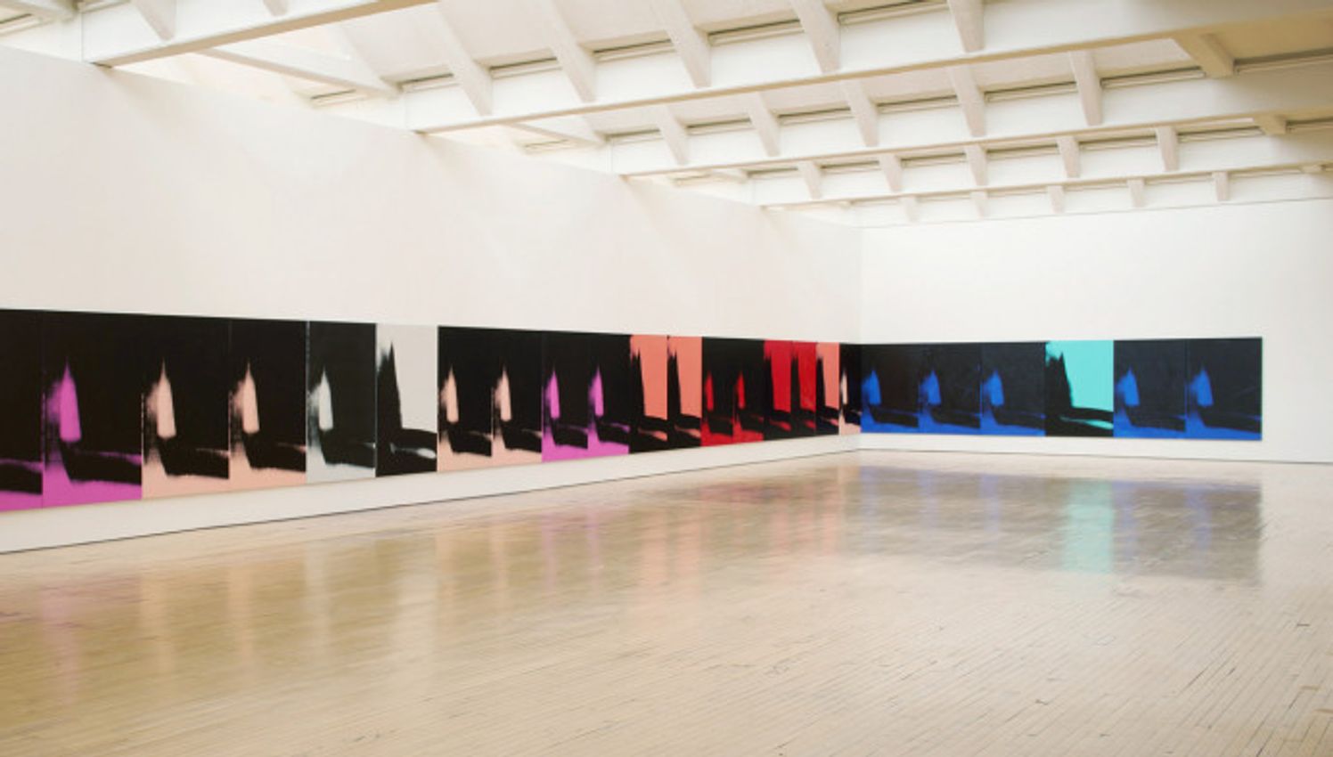 Andy Warhol, 'Shadows' at Dia:Beacon, New York, United States on | Ocula