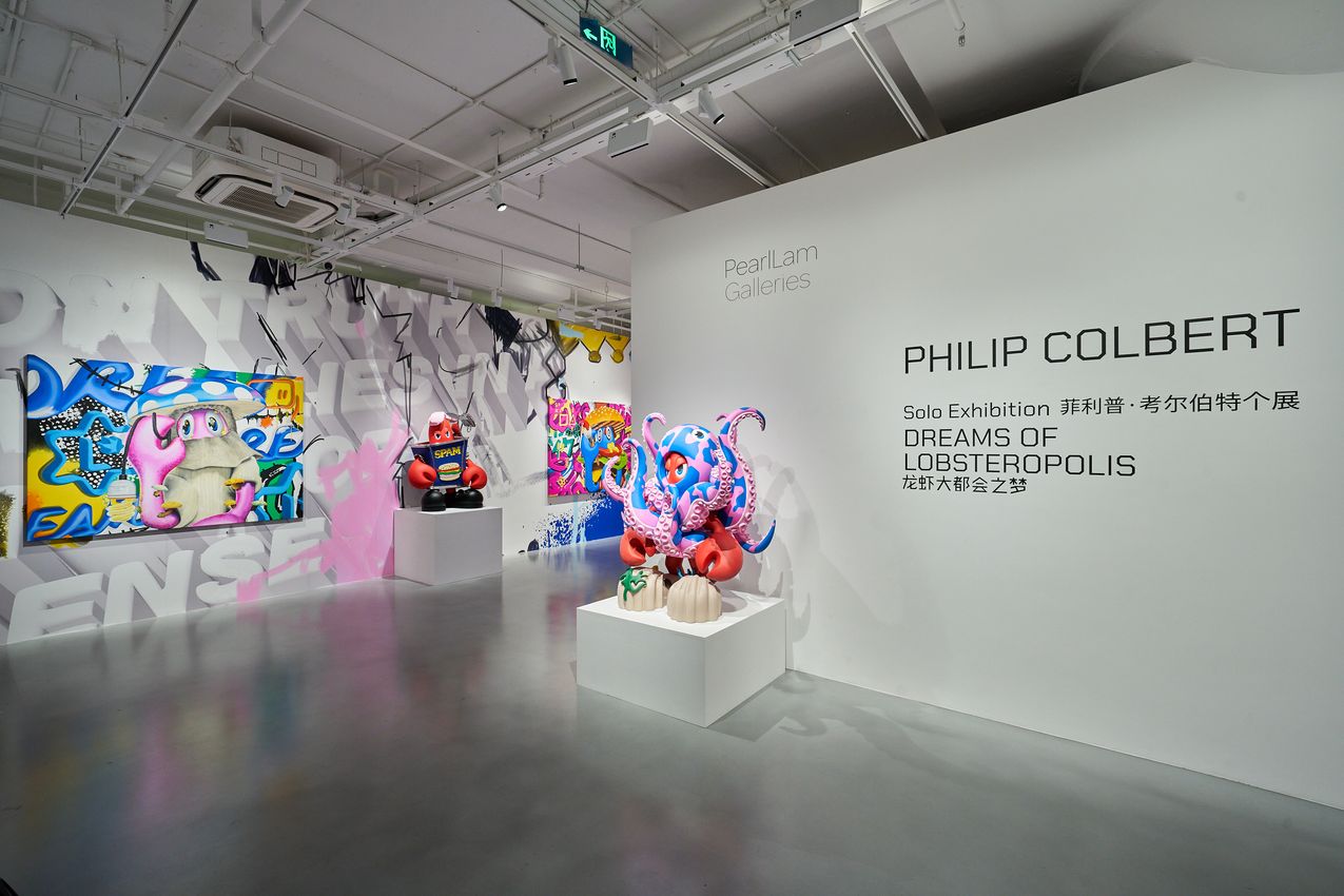 Philip Colbert, 'Dreams of Lobsteropolis' at Pearl Lam Galleries ...