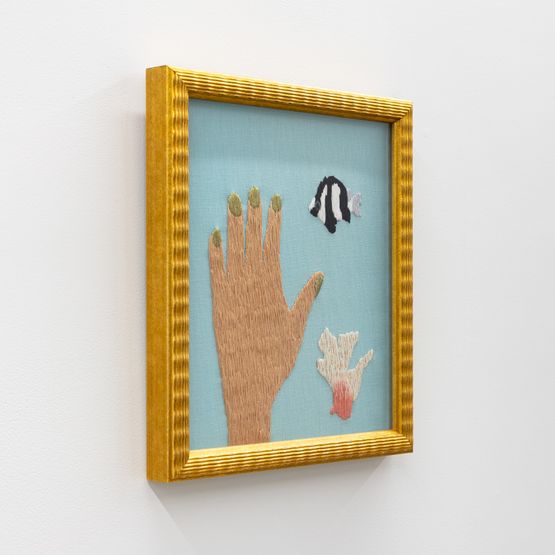 MY HAND SWIMMING AT THE REEF, 2024 by Erica Van Zon | Ocula