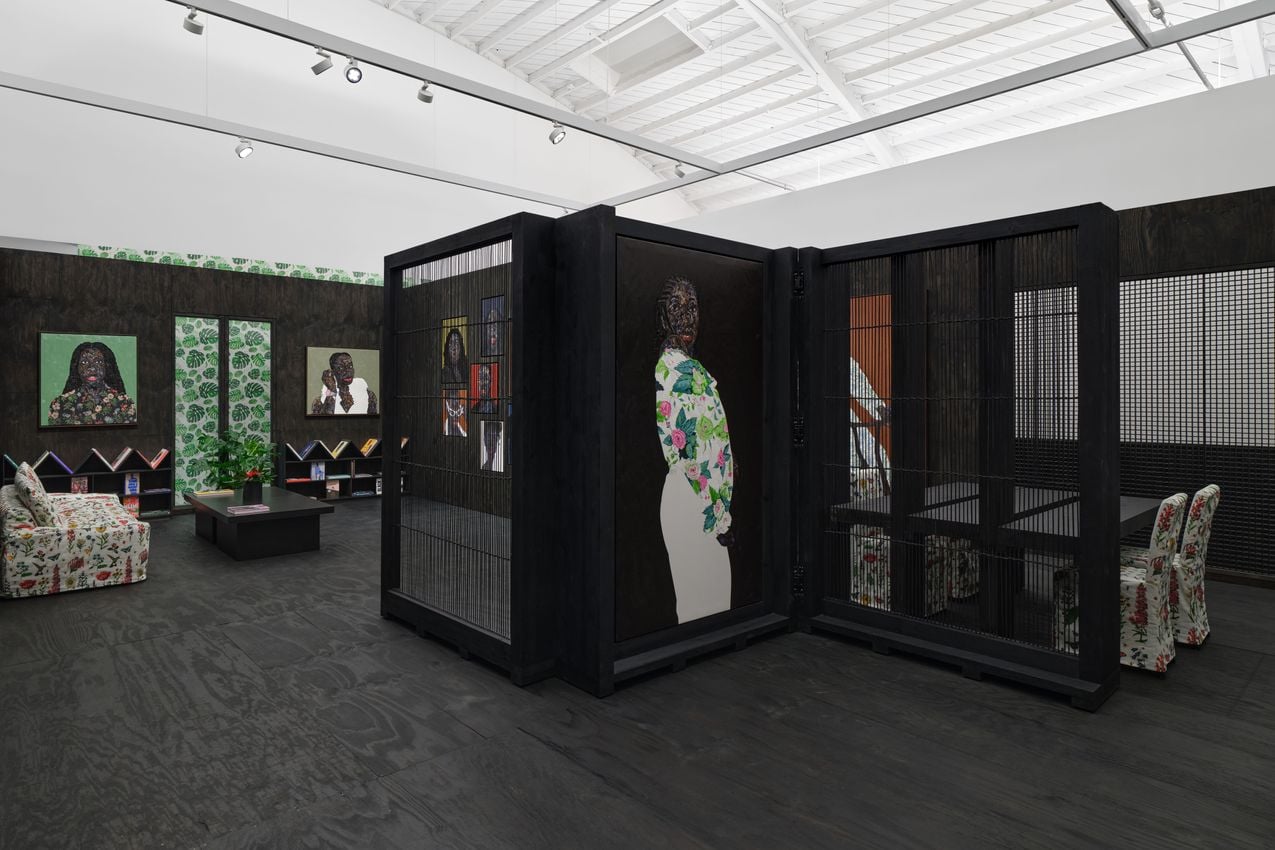 Amoako Boafo, 'I Bring Home with Me' at Roberts Projects, Los Angeles ...