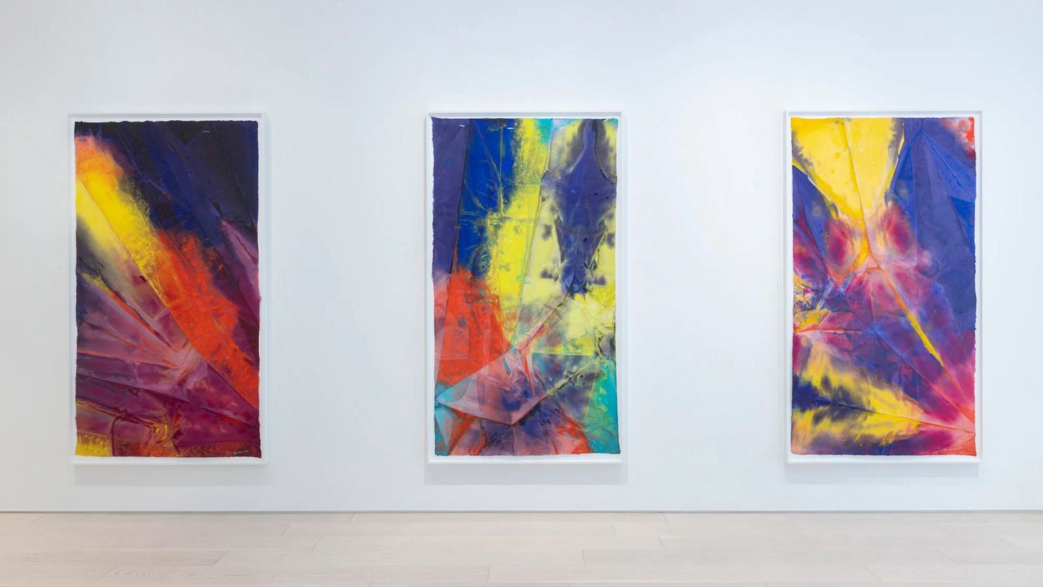 Sam Gilliam, 'The Flow of Color' at Pace Gallery, Tokyo, Japan on 7 Mar ...