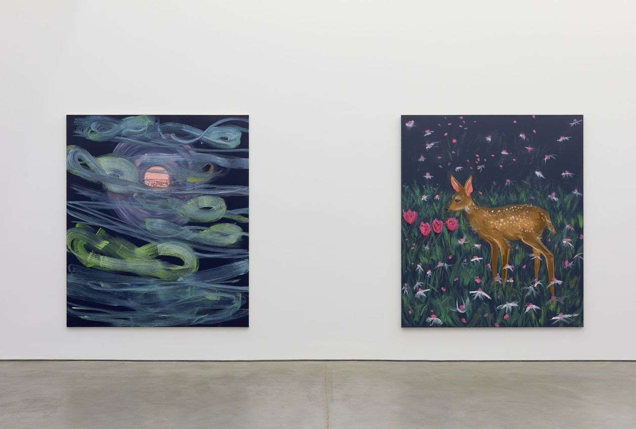 Ann Craven, 'Night' at Karma, 22 E 2nd Street, New York on 2 Nov–20 Dec ...