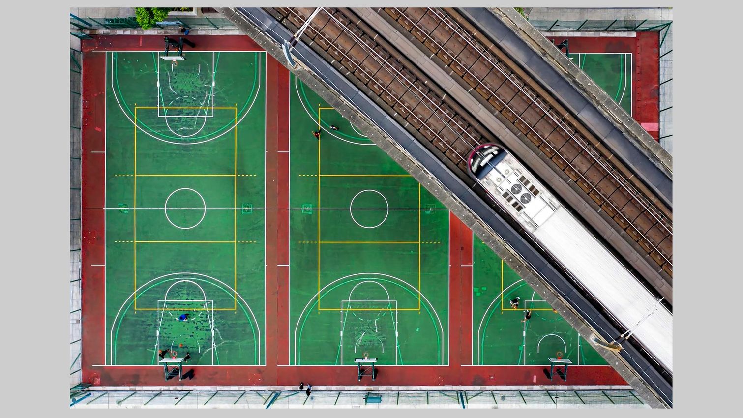 Austin Bell, 'Shooting Hoops Revisited' at Blue Lotus Gallery, Hong ...