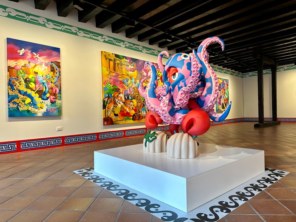 Philip Colbert, 'House of the Lobster – from Pompeii to Venice' at ...