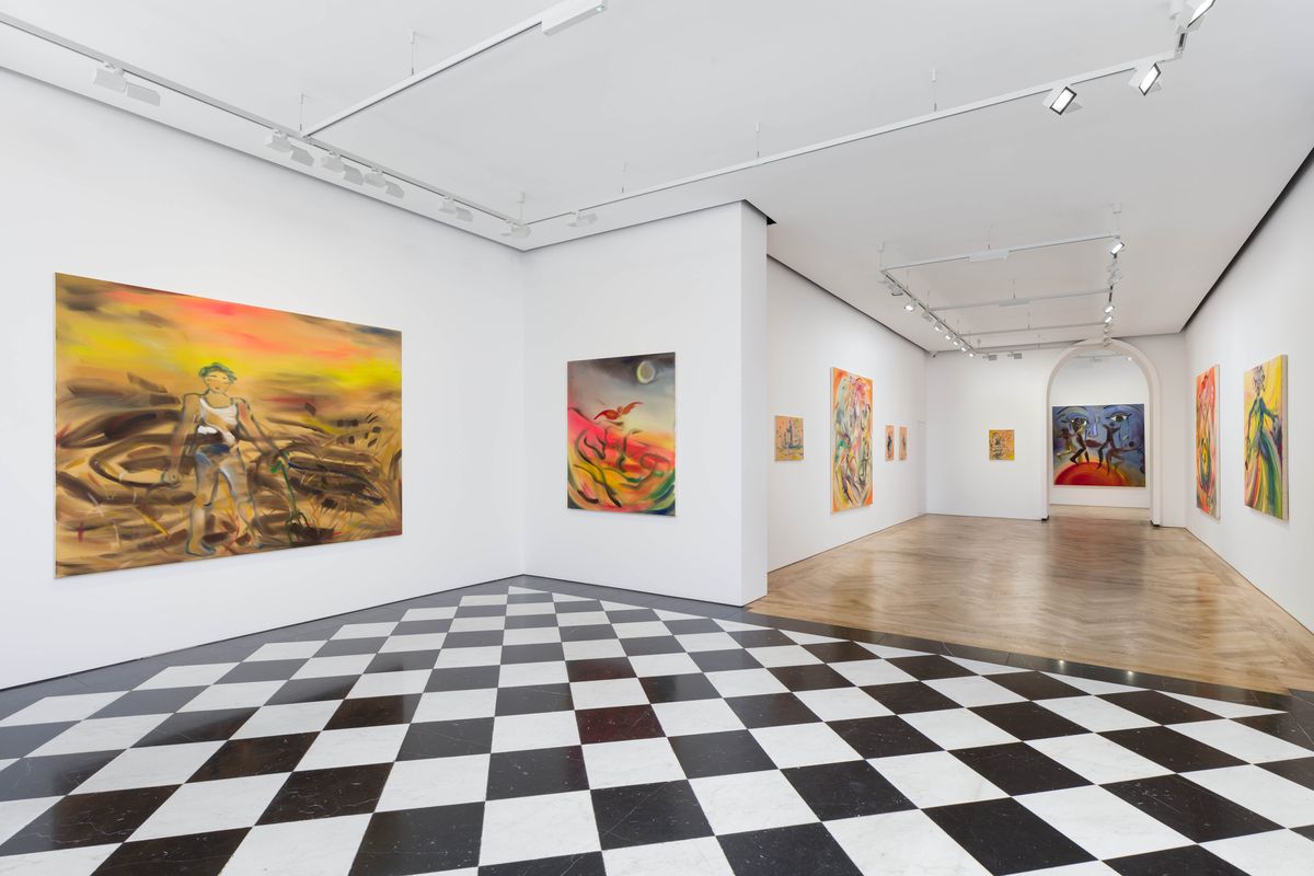 Sophie von Hellermann, 'Out of Time' at Pilar Corrias, Savile Row ...