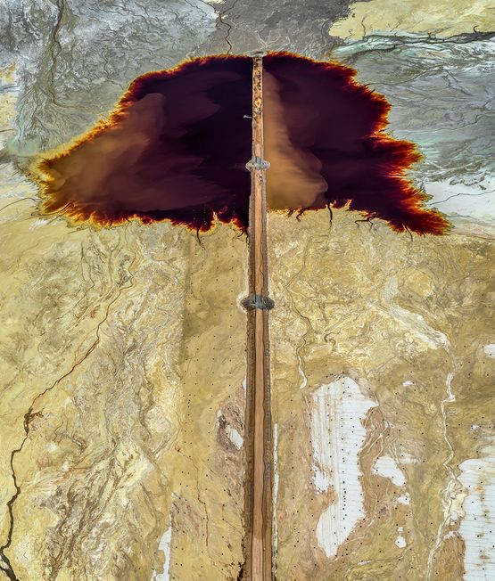 Uranium Tailings #13, Husab Uranium Mine, Namibia, 2018 by Edward ...