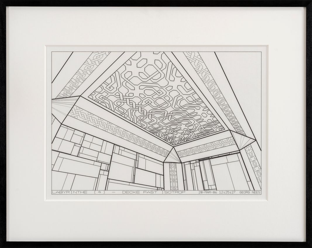 Georg Nees' Art For Sale, Exhibitions & Biography | Ocula Artist