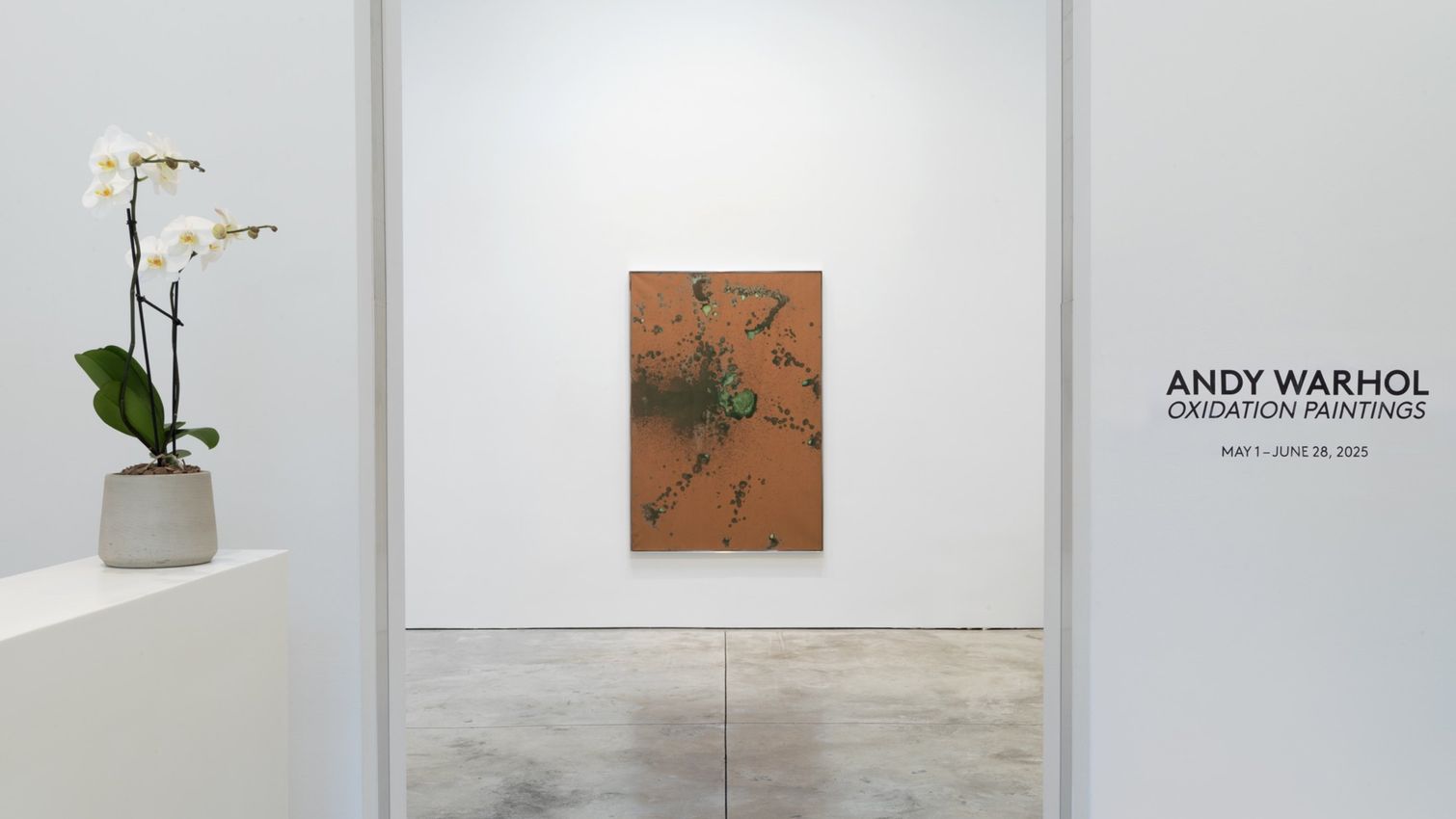 Andy Warhol, 'Oxidation Paintings' at Skarstedt, New York - Chelsea ...
