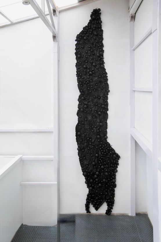 Charred hyphal mat, 2024-2025 by Pakkiyarajah Pushpakanthan, Cotton ...