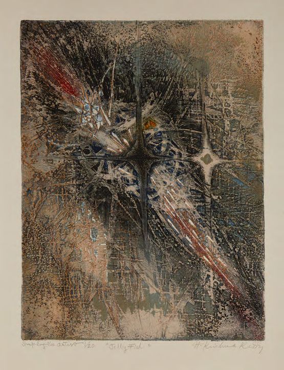 Jellyfish, 1955 by Krishna Reddy | Ocula