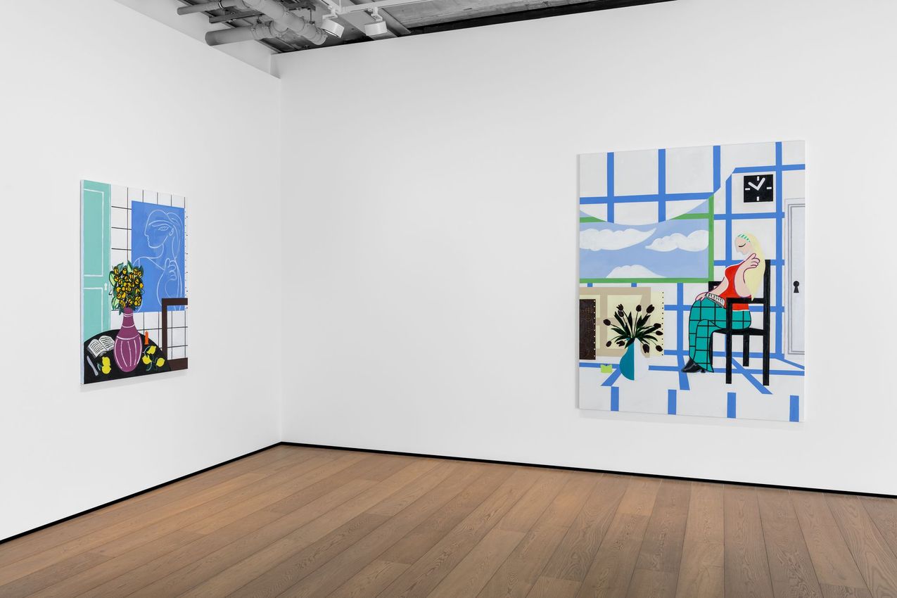 Farah Atassi, 'The Lost Hours' at Almine Rech, London, United Kingdom ...