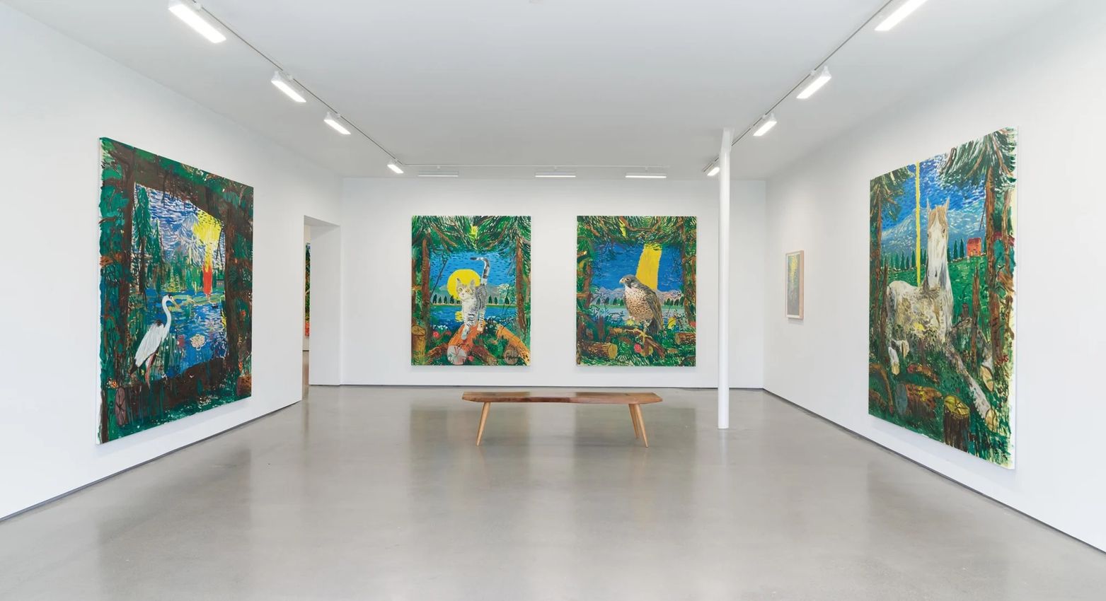 Cesc Abad, 'The Forest of Estrangement' at Simchowitz, West Hollywood ...