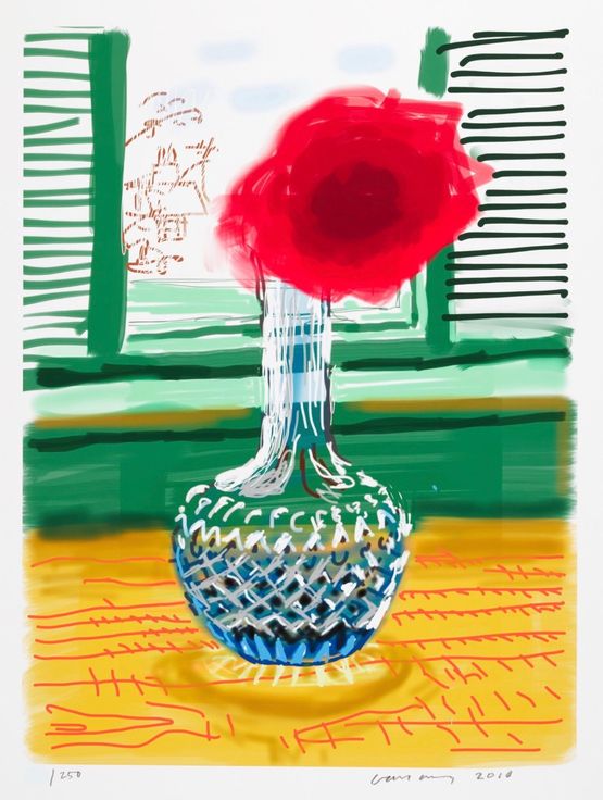 My Window - IPad Drawing 'No.281', 2010, 2019 by David Hockney | Ocula
