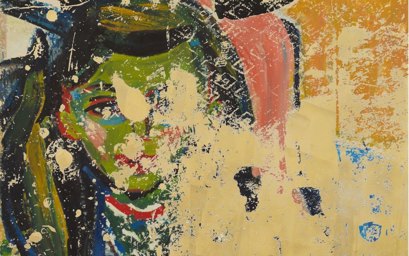 'Rudolf Stingel' at Gagosian, rue de Ponthieu, Paris, France on 17 Mar ...
