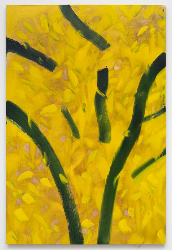 Autumn 33, 2023 by Alex Katz, Oil on linen, 182.9 x 121.9 cm (1) | Ocula