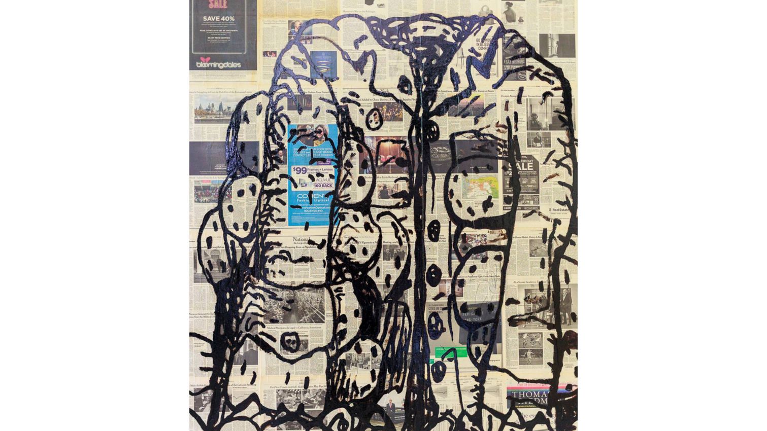 Rirkrit Tiravanija, '(the intellects take leave)' at Gladstone Gallery, Grote Hertstraat ...