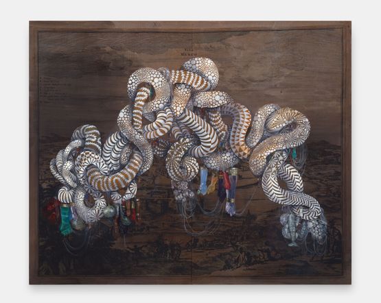 Huracán (beyond the triumphs of rootedness), 2024 by Firelei Baez | Ocula