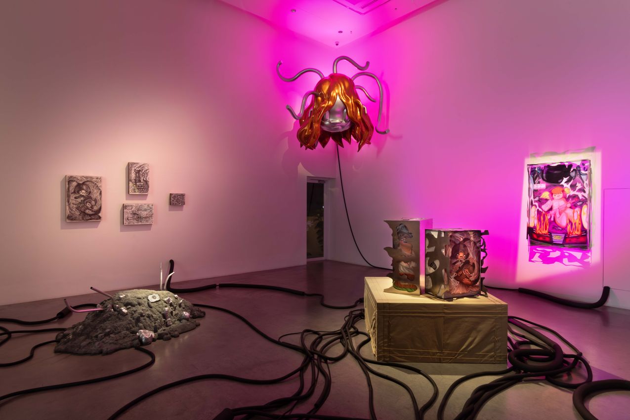 Chanida Voraphitak, 'PASSCODE , THE DARK DAY' at BANGKOK CITYCITY GALLERY, Bangkok, Thailand on ...