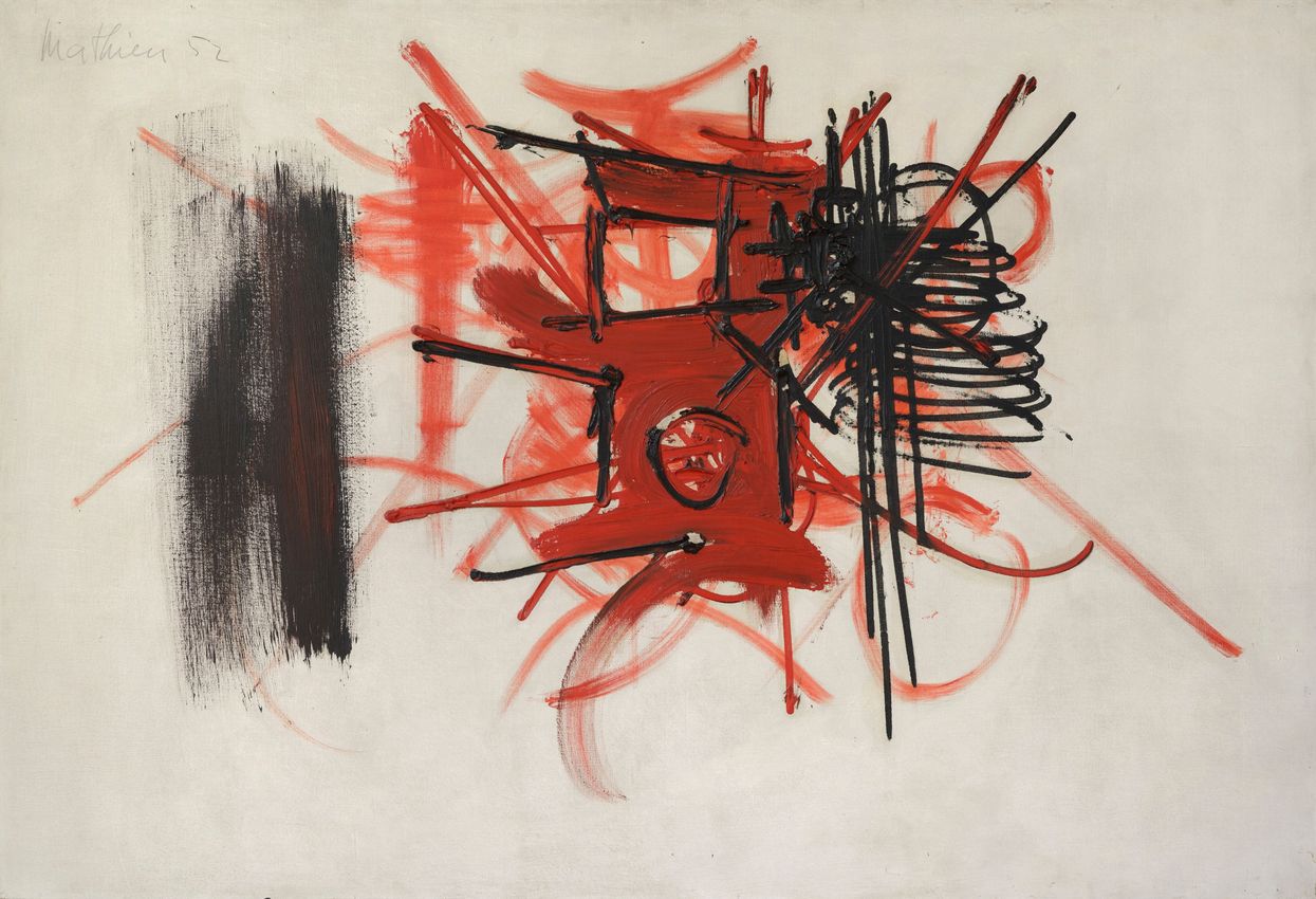 Georges Mathieu's Art For Sale, Exhibitions & Biography | Ocula Artist