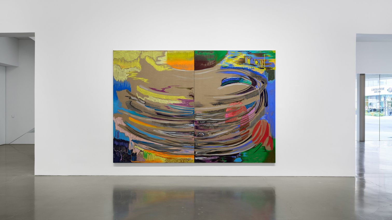 Rachel Jones, 'Dark-pivot' at Regen Projects, Los Angeles, United ...