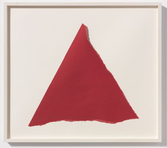 R344 - Triangle with Bottom & Right Sides Removed, 1975 by Sol Lewitt ...