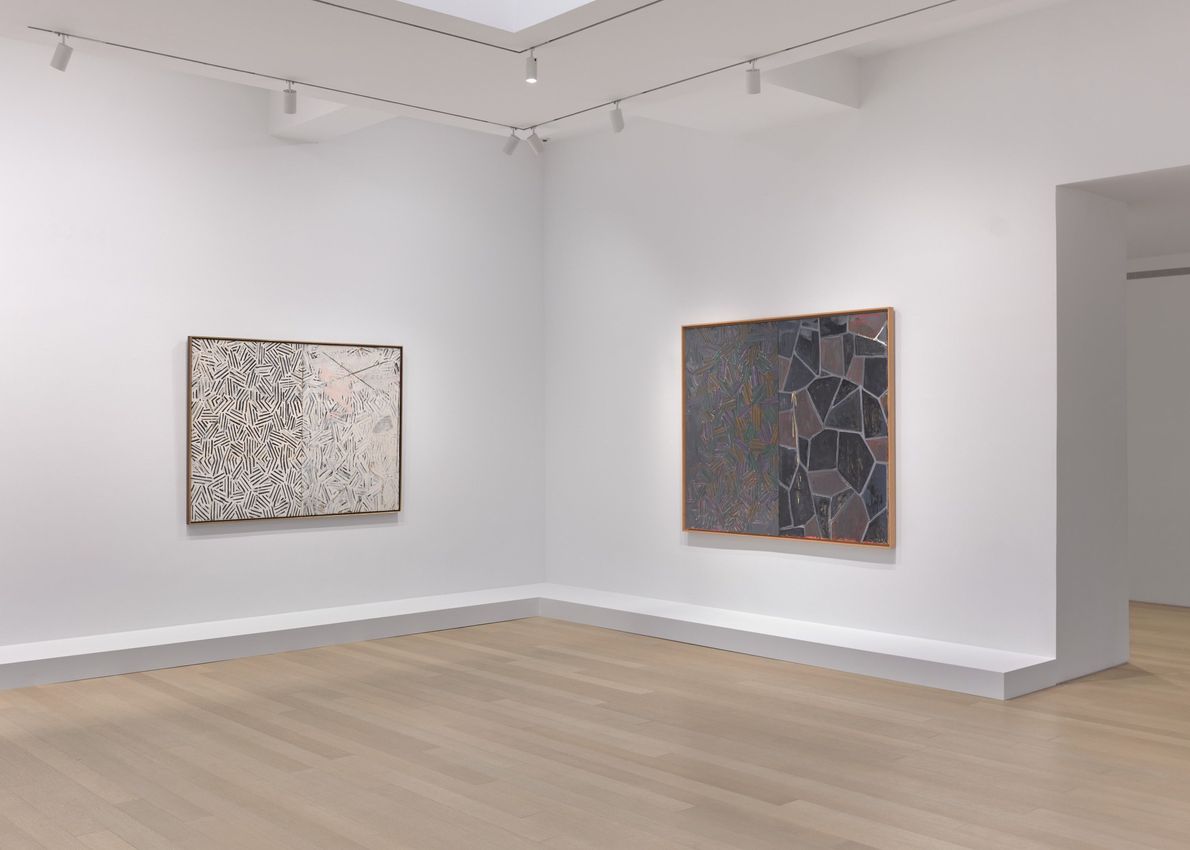Jasper Johns, 'Between the Clock and the Bed' at Gagosian, 980 Madison ...
