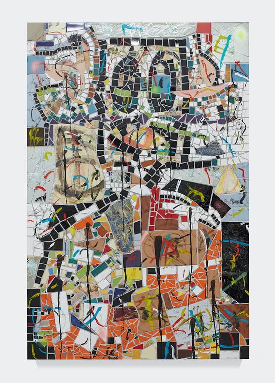 Portrait of a Broken Man, 2019 by Rashid Johnson, Ceramic tile, mirror ...