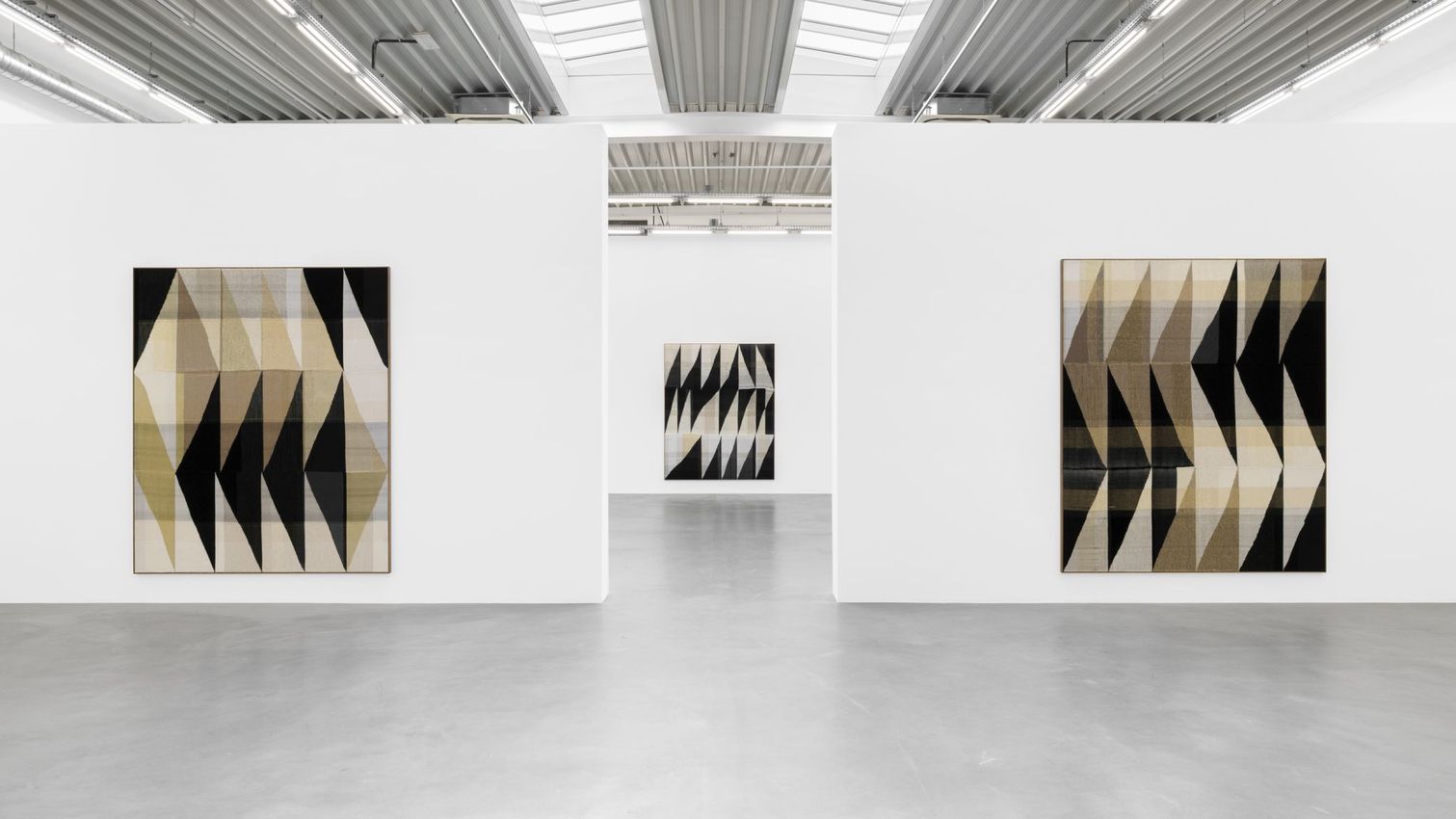 Zio Ziegler, 'Six Trees' at Almine Rech, Gstaad, Switzerland on 22 Dec ...