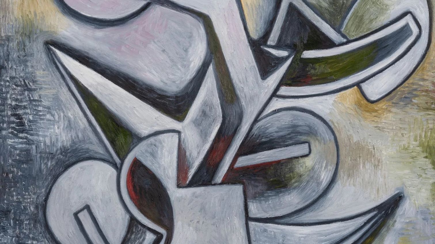 Zio Ziegler, 'Six Trees' at Almine Rech, Gstaad, Switzerland on 22 Dec ...