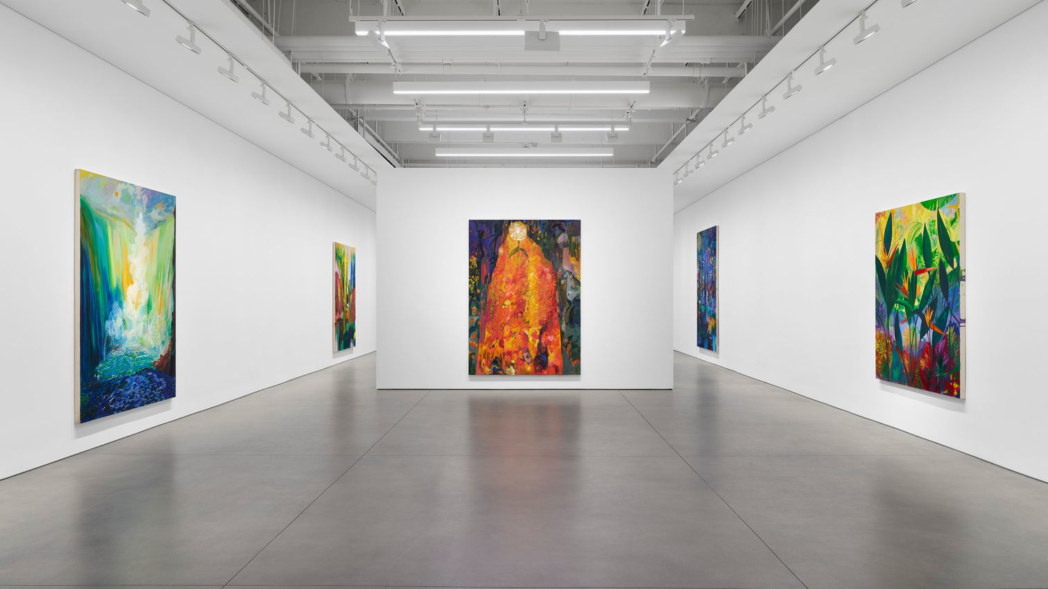 Shara Hughes, 'Weather Report' at David Kordansky Gallery, New York ...