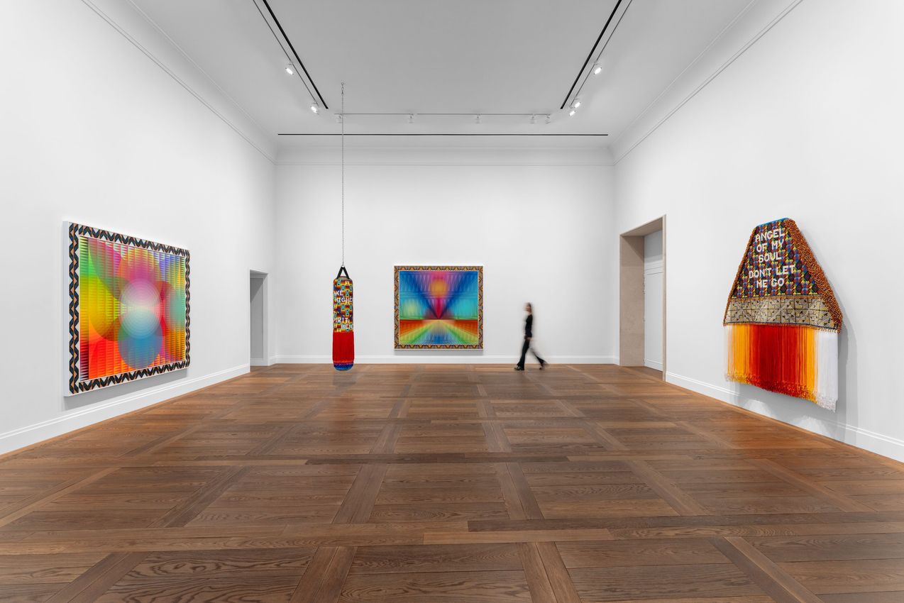 Jeffrey Gibson, 'This is dedicated to the one I love' at Hauser & Wirth ...