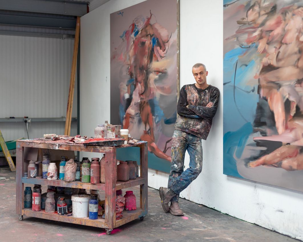 George Rouy, 'The Bleed' at Hauser & Wirth, London, United Kingdom on 7 ...