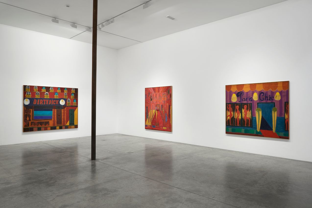 Tal R, 'Sexshops' at Victoria Miro, Wharf Road, London, United Kingdom ...