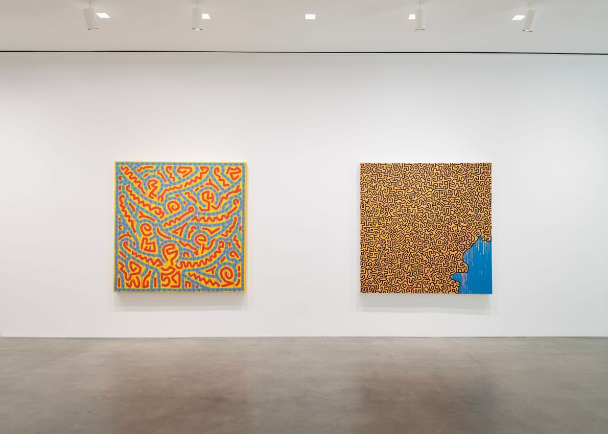 Keith Haring, 'Liberating the Soul: Keith Haring’s Paintings' at ...