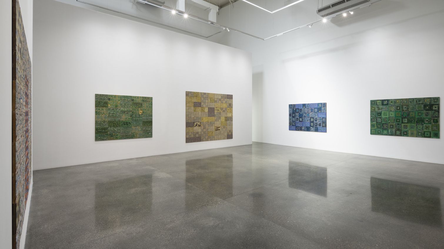 Elias Sime, 'THROUGH THE WINDOW - በመስኮቱ ውስጥ' at Lawrie Shabibi, Dubai ...