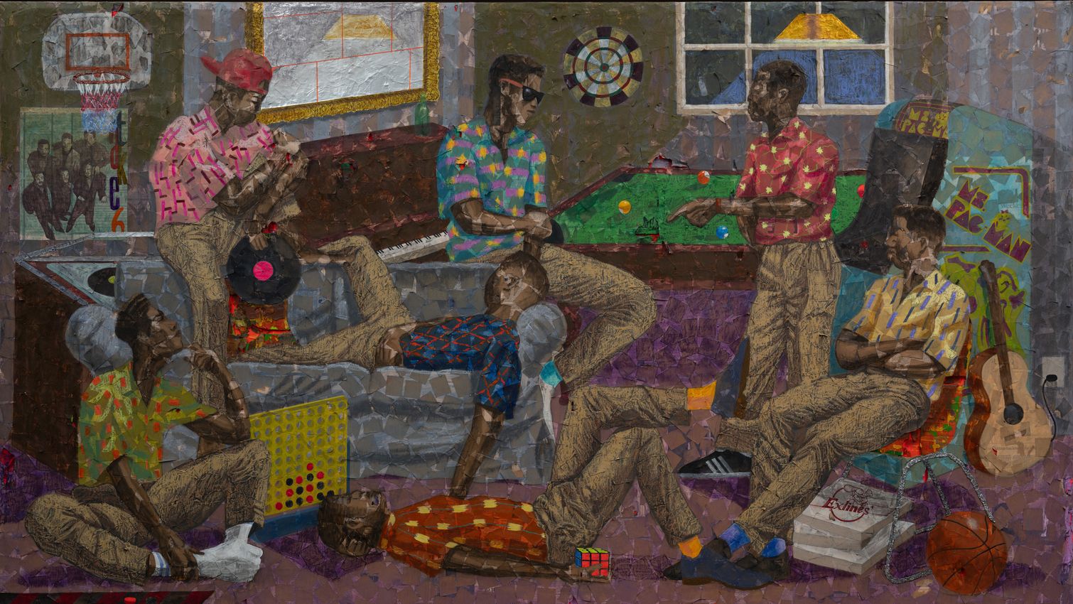 Derek Fordjour's Art For Sale, Exhibitions & Biography | Ocula Artist