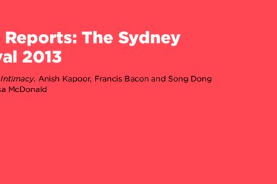 The Scale Of Intimacy: Visual Arts At The Sydney Festival | Ocula