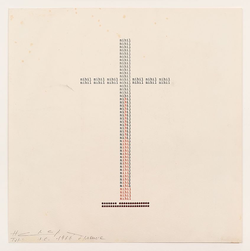 Henri Chopin's Art For Sale, Exhibitions & Biography | Ocula Artist