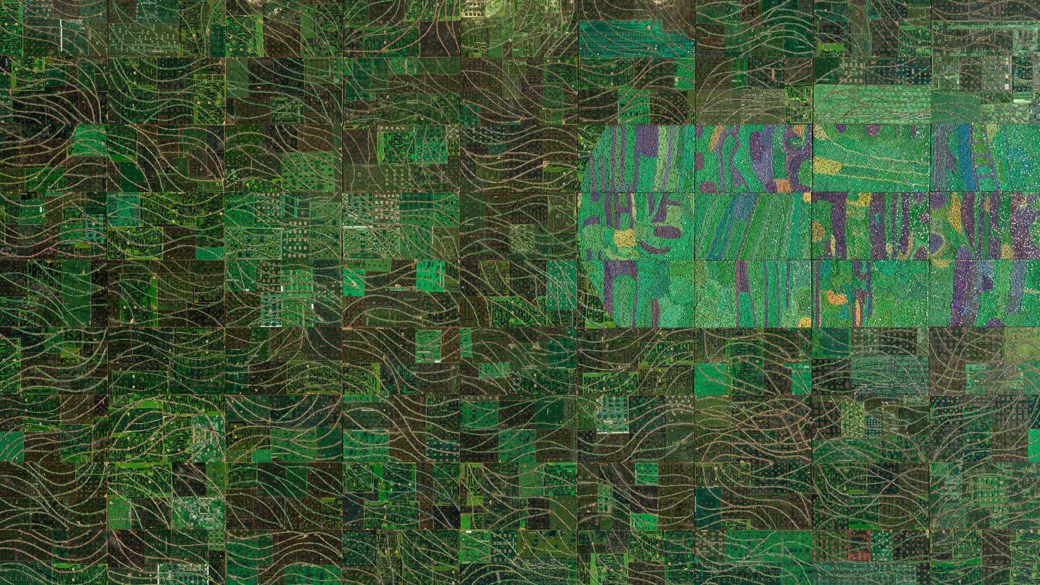 Elias Sime's Art For Sale, Exhibitions & Biography | Ocula Artist