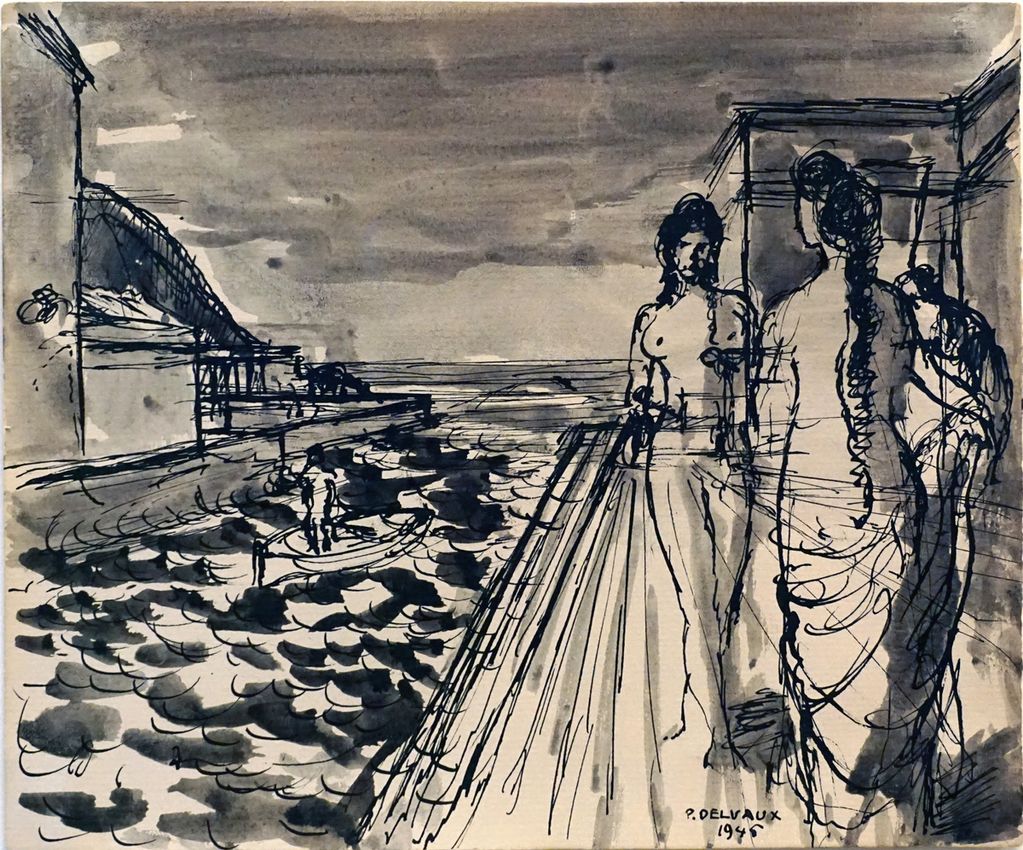 Paul Delvaux's Art For Sale, Exhibitions & Biography | Ocula Artist