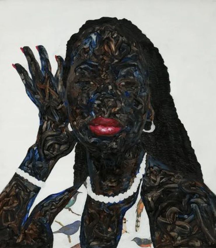 Amoako Boafo, 'The One That Got Away' at Mariane Ibrahim Gallery ...