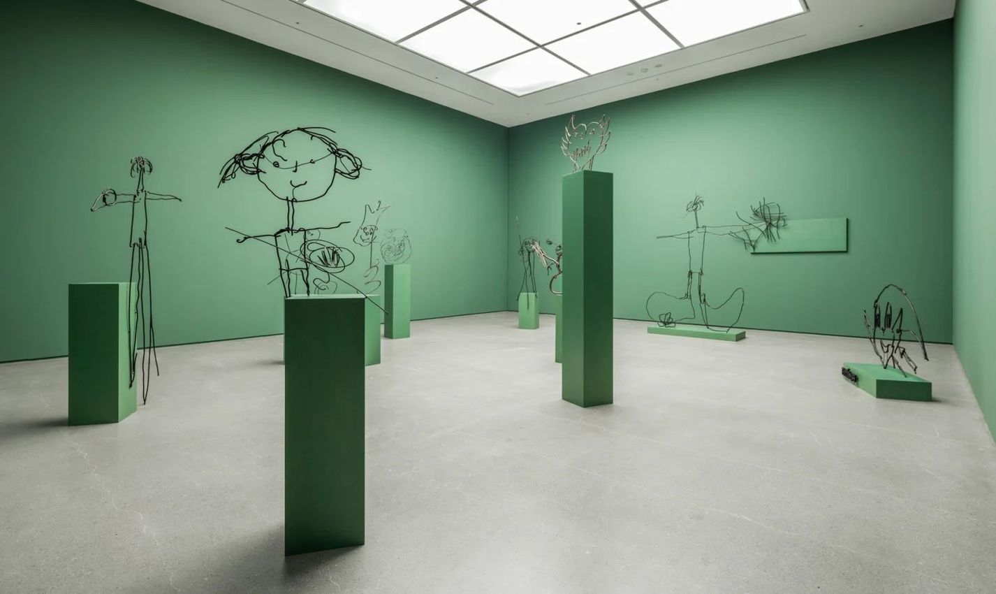 Petrit Halilaj, 'Abetare (Loja me Topa)' at The Page Gallery, Seoul ...