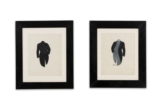 Jaquette (Jacket), 1956 by Marcel Duchamp, Pen and ink on collaged ...