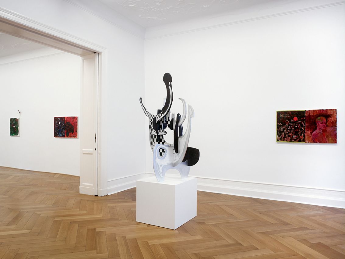 Richard Hawkins, 'Celestial Telegraph Paintings' at Galerie Buchholz ...