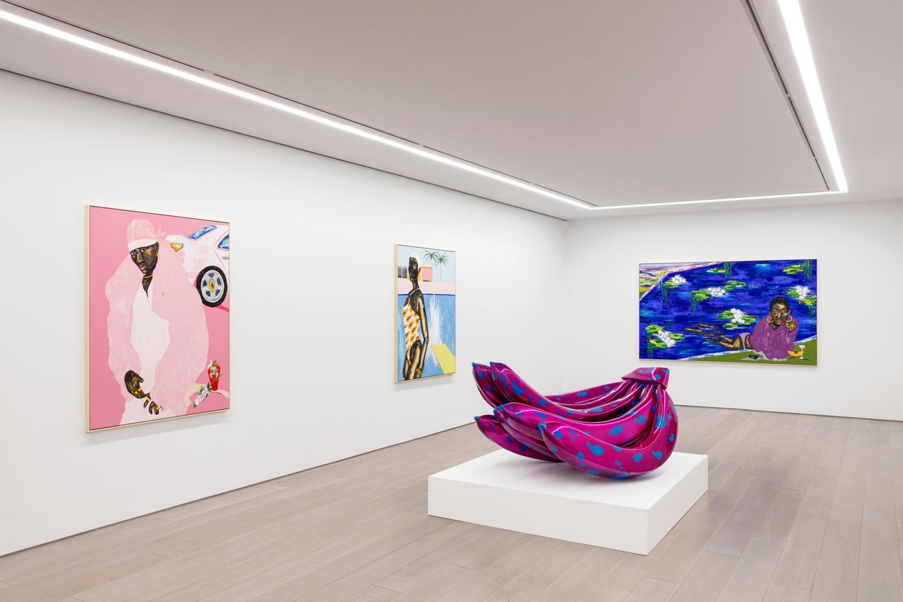 Zéh Palito, 'Cars, Pools & Melanin' at Perrotin, New York, United ...