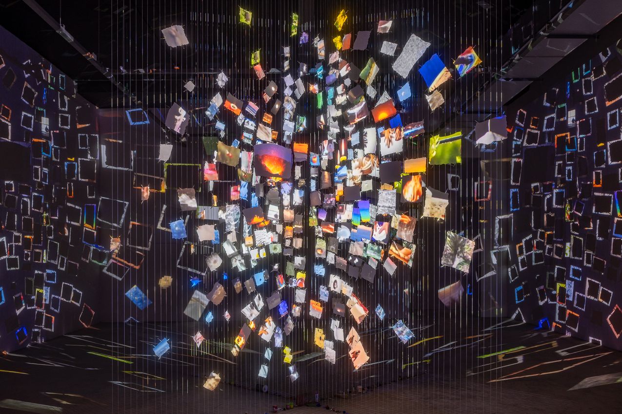 Sarah Sze, 'Pictures At An Exhibition' at Gagosian, rue de Ponthieu ...