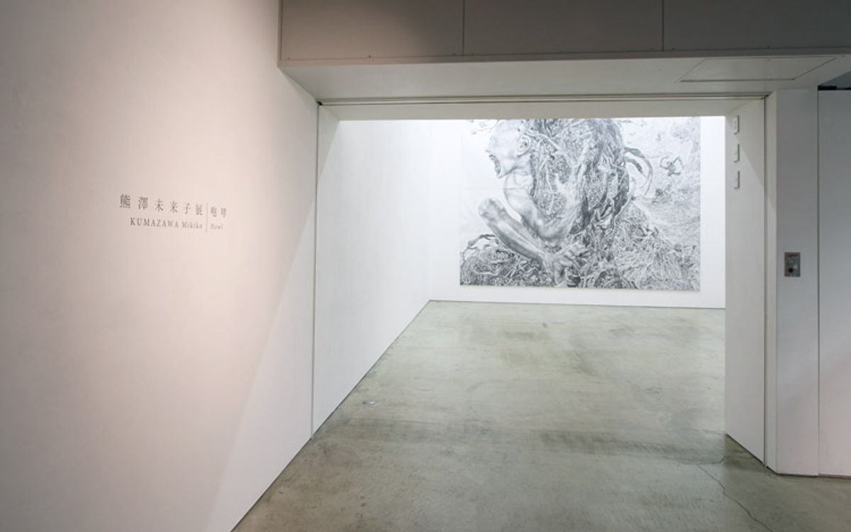Kumazawa Mikiko, 'Howl' at Mizuma Art Gallery, Tokyo, Japan on 11 Mar ...